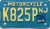 Motorcycle License Plate Collection