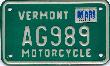 Motorcycle License Plate Collection